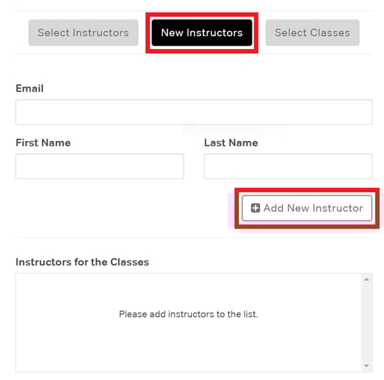 How do I create instructor accounts?